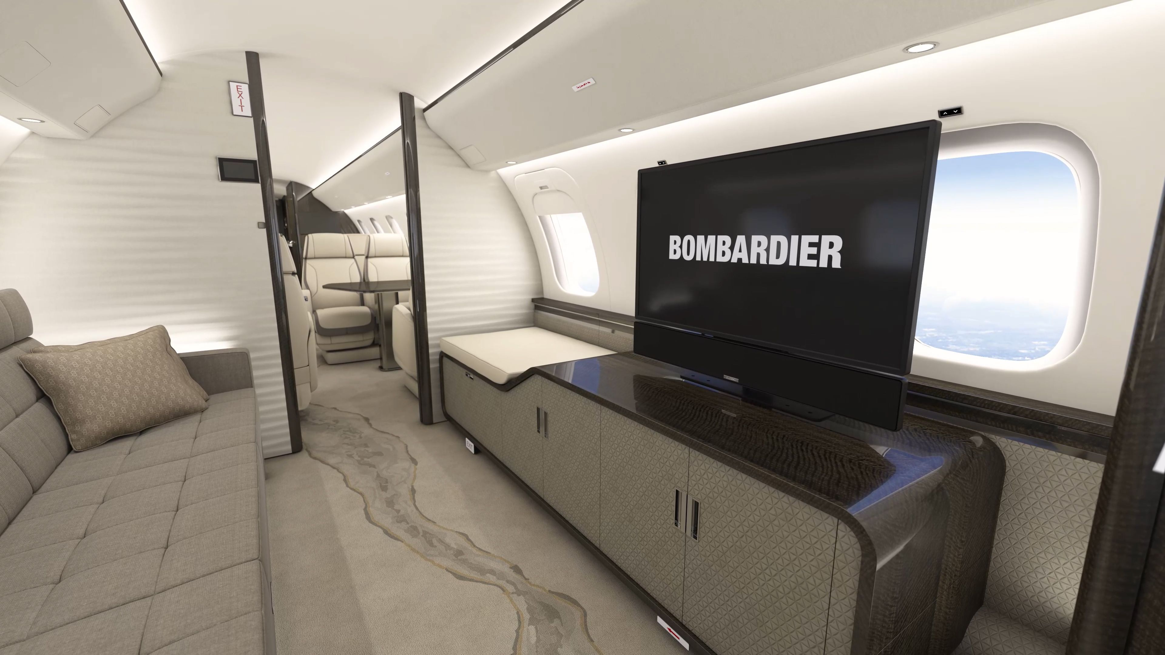 First Bombardier Global 8000 Production Aircraft Completes Inaugural ...