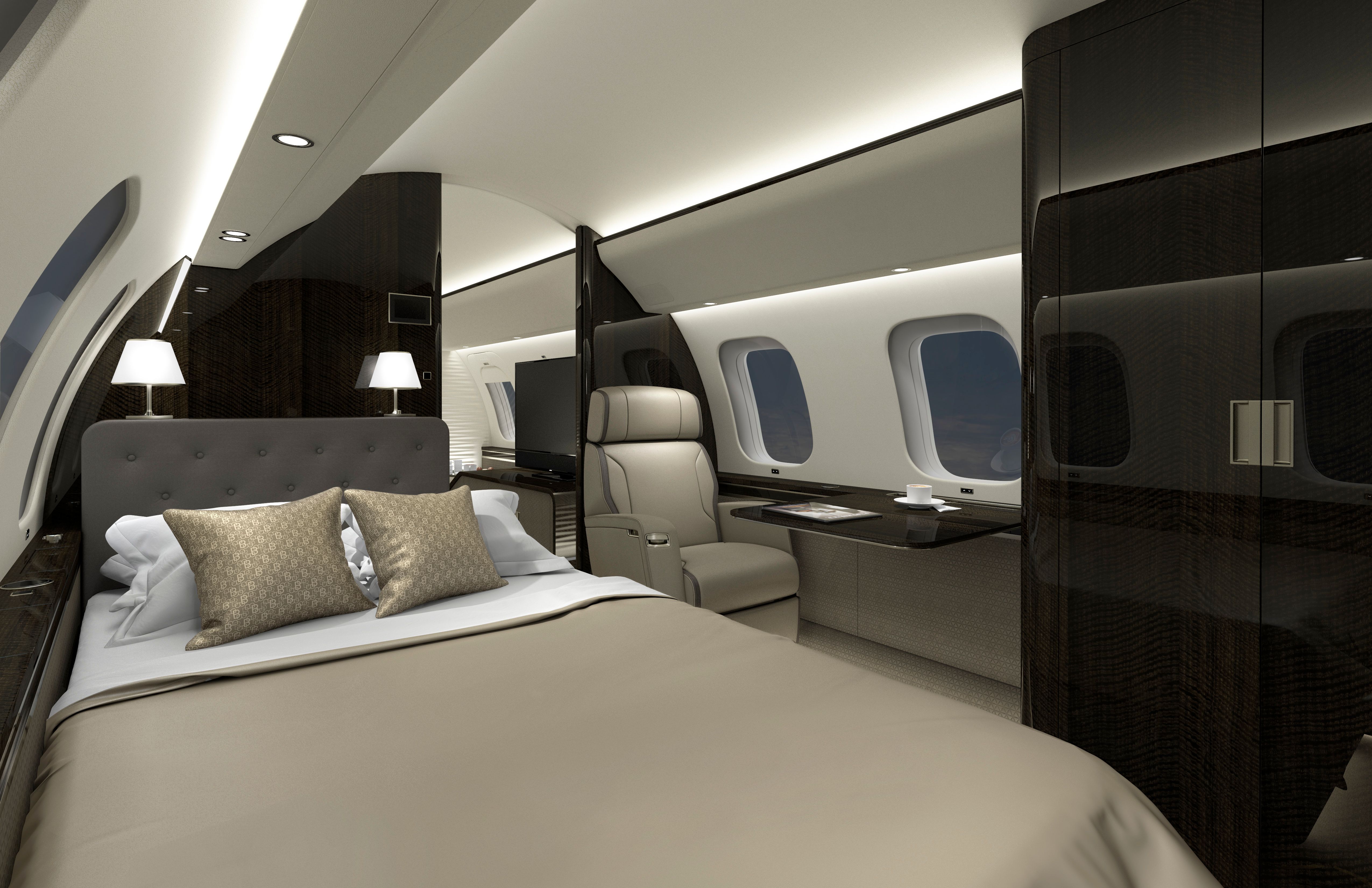 First Bombardier Global 8000 Production Aircraft Completes Inaugural ...