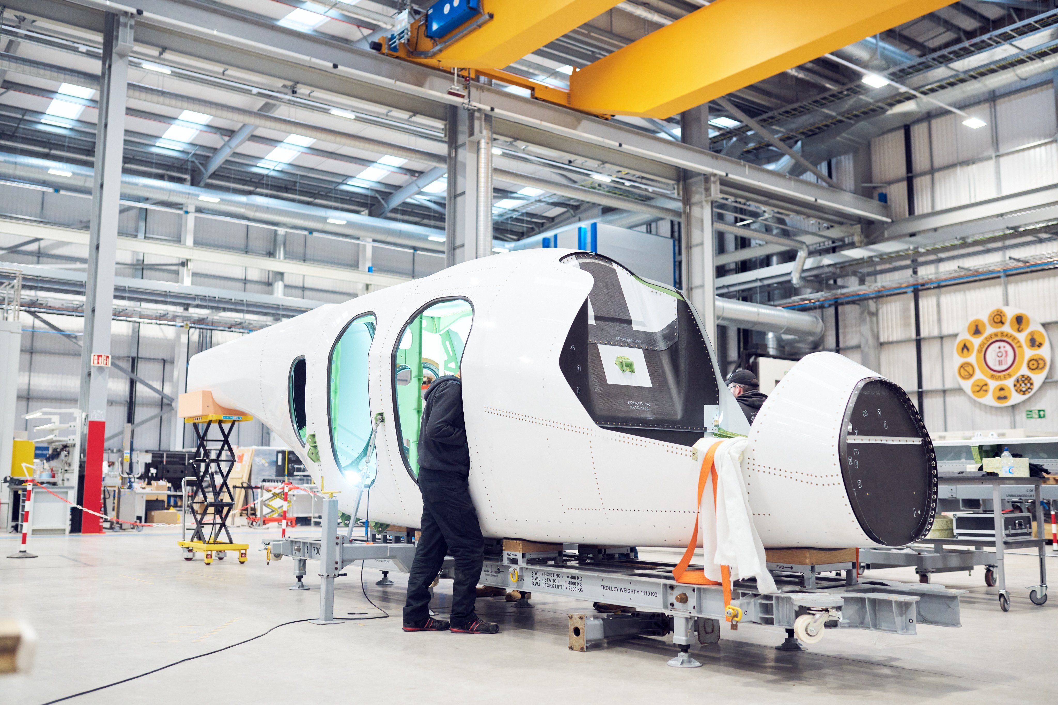 Vertical Aerospace Formally Introduces its VX4 eVTOL Prototype Aircraft ...