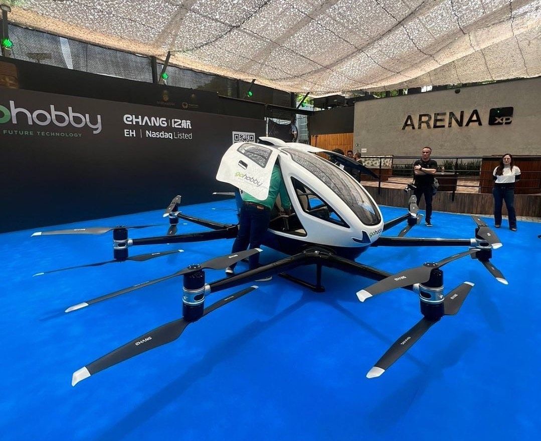 EHang Partner GoHobby Presents the First EH216-S eVTOL in Brazil ...