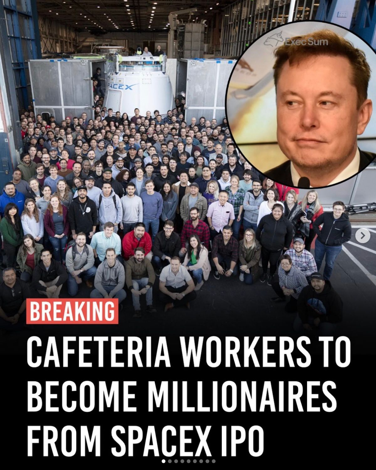~ 4,000 Employees to Become Millionaires Post-SpaceX IPO - Litquidity ...