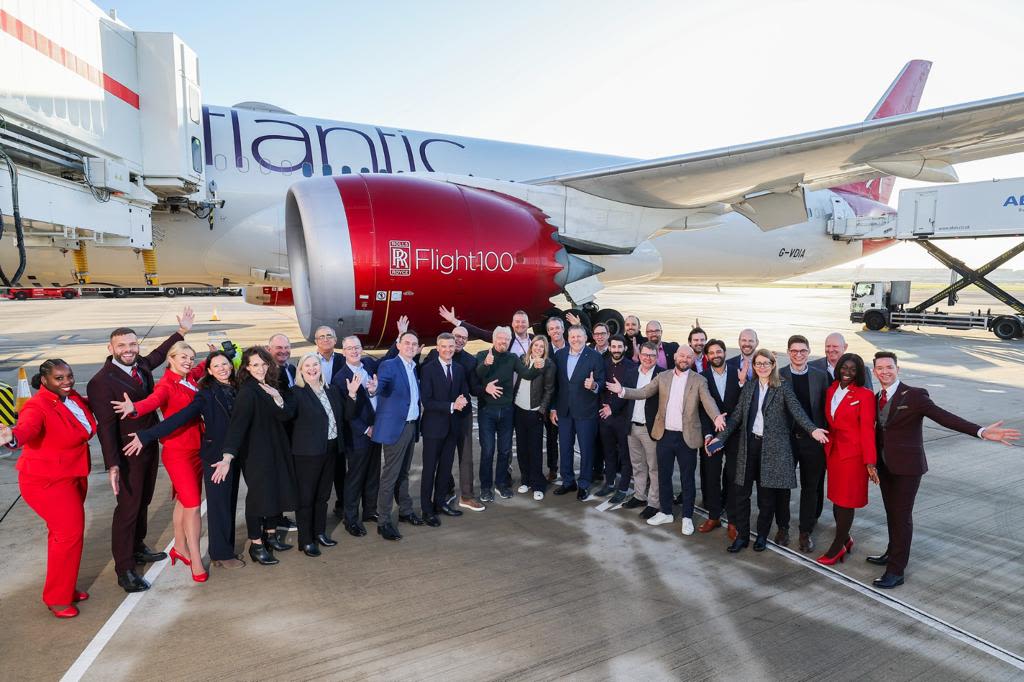 Virgin Atlantic’s 100 Percent SAF Flight Successfully Lands in New York ...