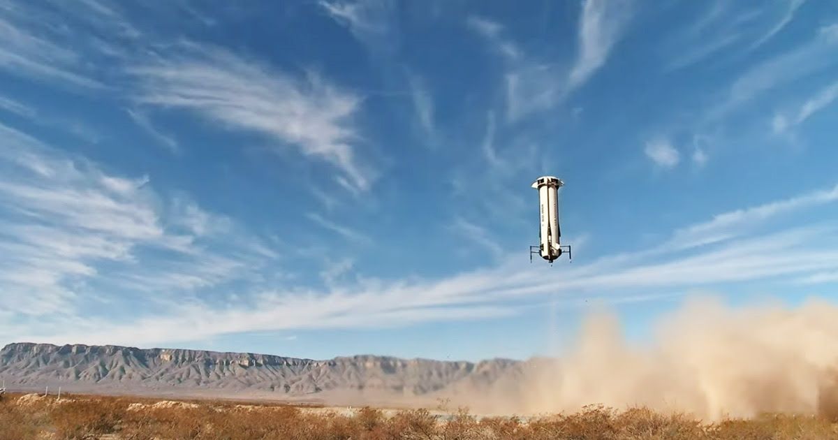 Blue Origin Completes 29th New Shepard Flight, Simulates Lunar Gravity ...