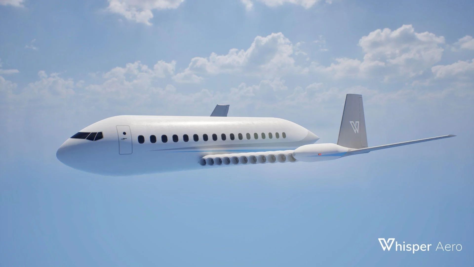 Whisper Aero Proposes 100-Seat Electric Airliner Concept - The FLY Report