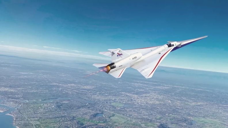 NASA & Lockheed Martin Unveiled The Revolutionary, Quiet Supersonic X ...